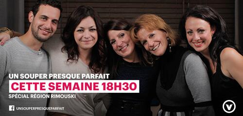 Un souper presque parfait – spécial Rimouski – FrankBerube.com